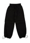 Unisex Parachute Pants (Black) - Baggy Fit, 100% Nylon